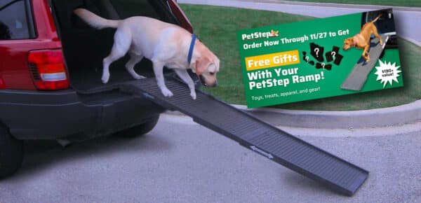PetStep Dog Ramps For The On-The-Go Dog | Outdoor, Indoor & Pool Uses