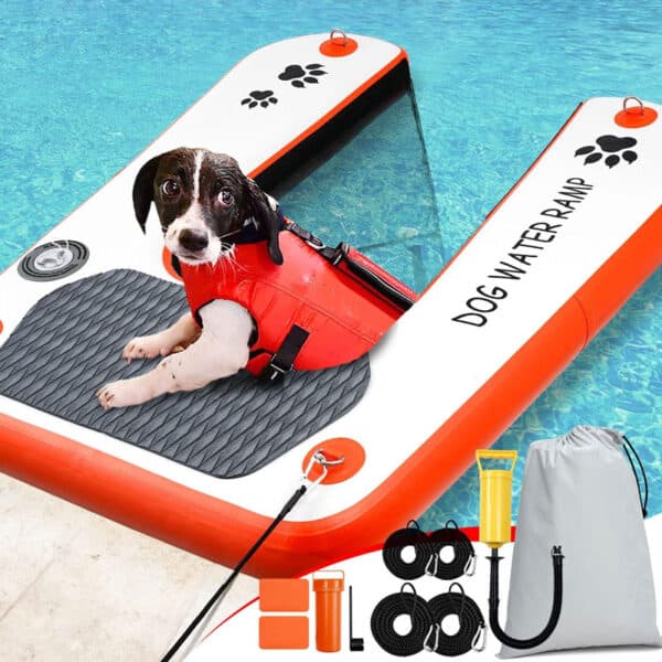 PetStep Pool Ramp vs Inflatable Net Pool Ramps for Dogs - PetStep Dog Ramps